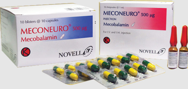 Thông tin dược học của hoạt chất Methylcobalamin (Mecobalamin, Vitamin B12)