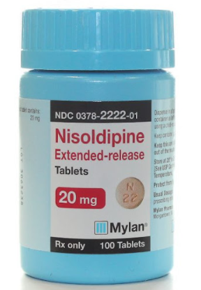 Thông tin dược học của hoạt chất Nisoldipin