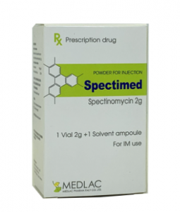 Thông tin dược học của hoạt chất Spectinomycin