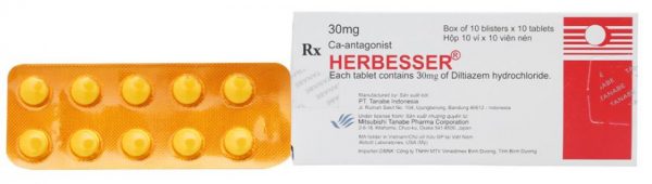 Thuốc Diltiazem - Herbesser | Pharmog