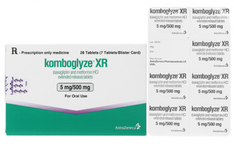 Thuốc điều trị đái tháo đường - Komboglyze XR | Pharmog