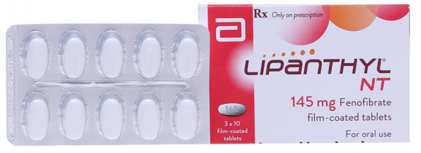 Thuốc hạ mỡ máu - Lipanthyl (Fenofibrat) [Biệt dược gốc]