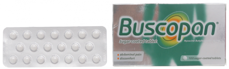 Thuốc giảm co thắt cơ trơn Buscopan (Hyoscin-N-Butylbromid)