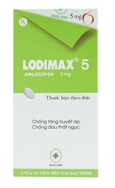 Hướng dẫn sử dụng thuốc hạ huyết áp - Lodimax (Amlodipin)