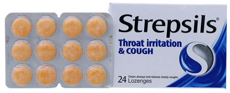 Hướng dẫn sử dụng thuốc long đờm - Strepsils Throat (Ambroxol)