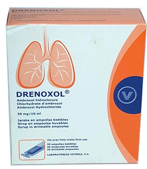 Hướng dẫn sử dụng thuốc long đờm - Drenoxol (Ambroxol)