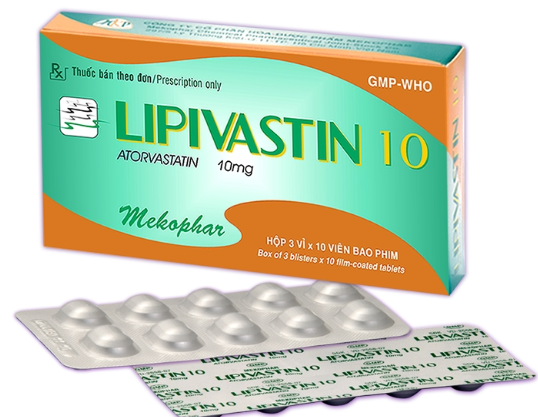 Hướng dẫn sử dụng thuốc mỡ máu - Lipivastin (Atorvastatin)