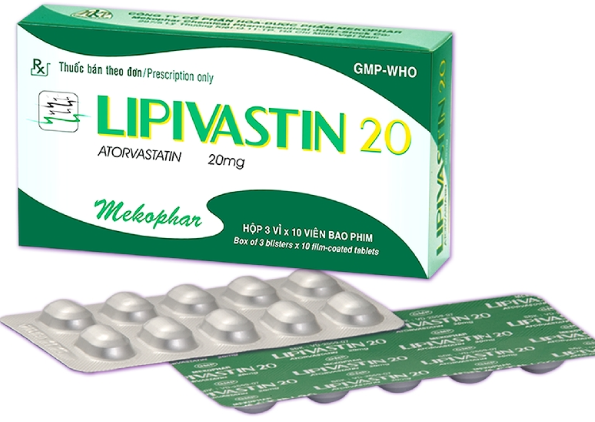 Hướng dẫn sử dụng thuốc mỡ máu - Lipivastin (Atorvastatin)
