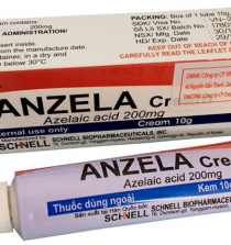 Thuốc Azelaic acid - Anzela Cream | Pharmog