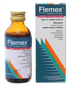 Hướng dẫn sử dụng thuốc long đờm - Flemex (Carbocistein)