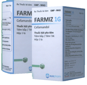 Hướng dẫn sử dụng thuốc kháng sinh - Farmiz (Cefamandol)