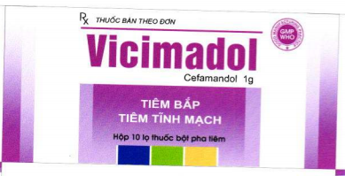 Hướng dẫn sử dụng thuốc kháng sinh - Vicimadol (Cefamandol)