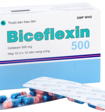 Thuốc Cefalexin (Cephalexin) - Biceflexin | Pharmog