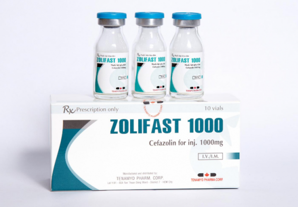 Hướng dẫn sử dụng thuốc kháng sinh - Zolifast (Cefazolin)