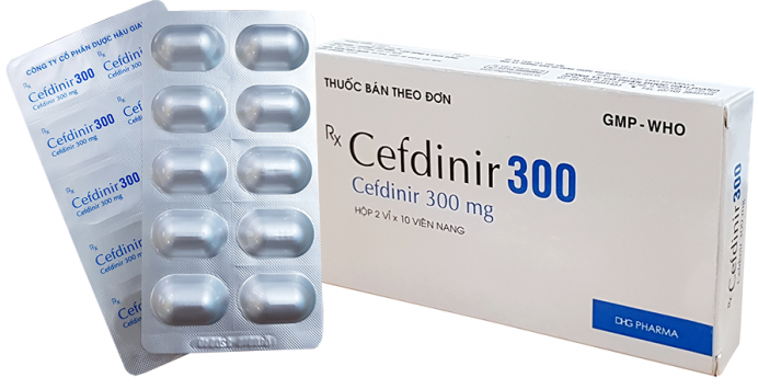 Hướng dẫn sử dụng thuốc kháng sinh - Haginir (Cefdinir)