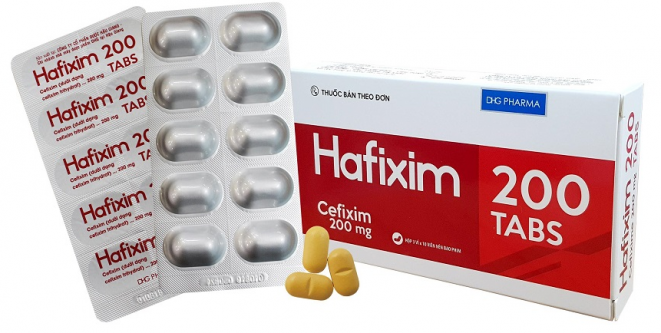 Hướng dẫn sử dụng thuốc kháng sinh - Hafixim (Cefixim)