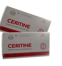 Thuốc Cetirizine - Ceritine | Pharmog