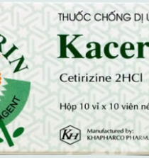 Thuốc Cetirizine - Kacerin | Pharmog