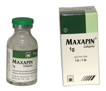 Hướng dẫn sử dụng thuốc kháng sinh - Maxapin (Cefepim)