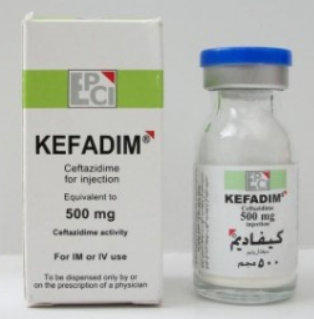 Thuốc kháng sinh Ceftazidime - Kefadim | Pharmog
