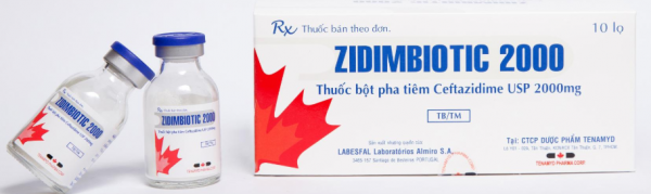 Hướng dẫn sử dụng thuốc kháng sinh - Zidimbiotic (Ceftazidim)