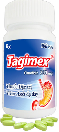 Hướng dẫn sử dụng thuốc giảm tiết axit - Tagimex (Cimetidin)