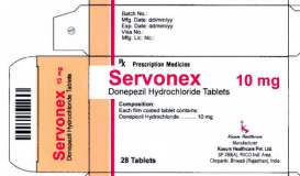 Thuốc Donepezil - Servonex | Pharmog