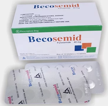 Hướng dẫn sử dụng thuốc lợi tiểu - Becosemid (Furosemide)
