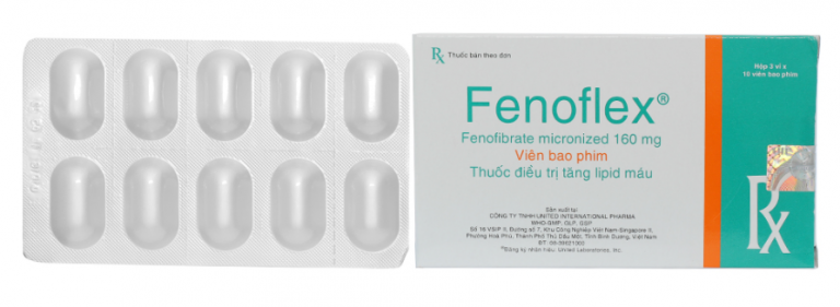 Thuốc điều trị tăng cholesterol máu - Fenoflex (Fenofibrat)