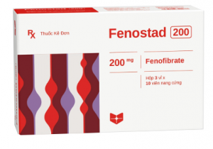 Thuốc điều trị tăng cholesterol máu - Fenostad (Fenofibrat)