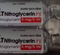 Thuốc Glyceryl Trinitrate (Nitroglycerin) - AT Nitroglycerin inj | Pharmog