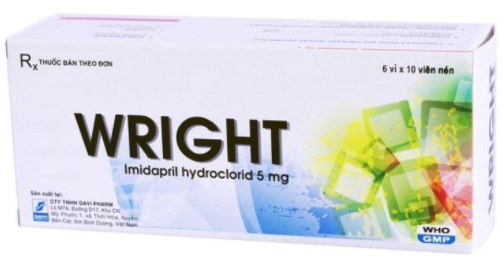 Thuốc Imidapril - Wright/Wright-F