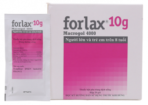 Thuốc điều trị triệu chứng táo bón - Forlax (Macrogol)