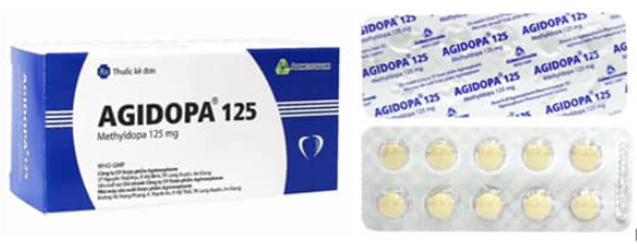 Thuốc điều trị tăng huyết áp - Agidopa (Methyldopa)