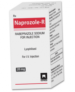 Thuốc giảm tiết axit dạ dày: Naprozole-R (Rabeprazol)
