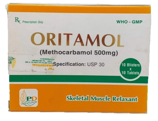 Thuốc giãn cơ xương khớp: Hemol, Oritamol (Methocarbamol)