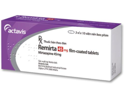 Thuốc điều trị bệnh trầm cảm - Remirta (Mirtazapin)