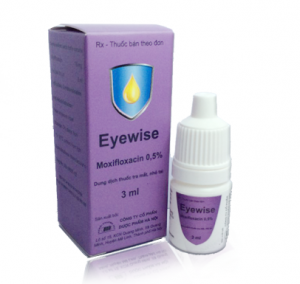 Thuốc Moxifloxacin - Eyewise/Isotic Moxicin