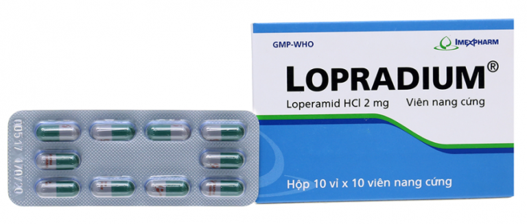 Thuốc trị tiêu chảy Lopradium/pms-Lopradium