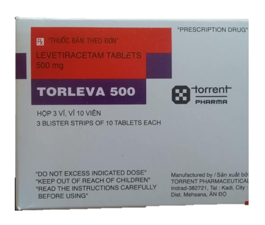 Thuốc trị động kinh Levetiracetam - Torleva