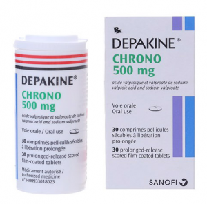 Thuốc chống động kinh Valproate - Depakine Chrono