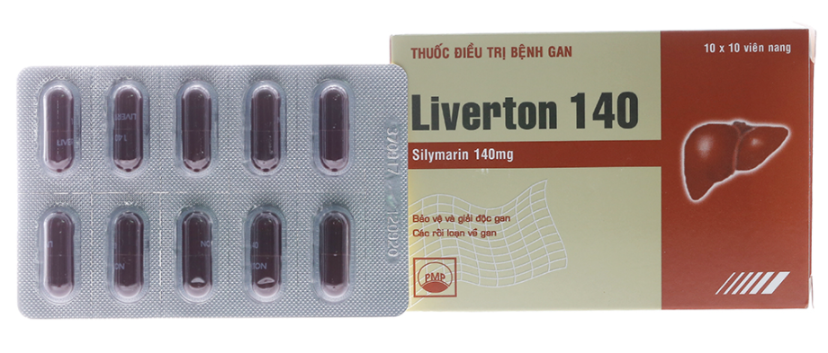 Thuốc bảo vệ gan Silymarin - Liverton