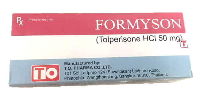 Thuốc giãn cơ Tolperisone - Formyson