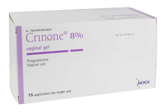 Thuốc nội tiết nữ Progesterone - Crinone gel