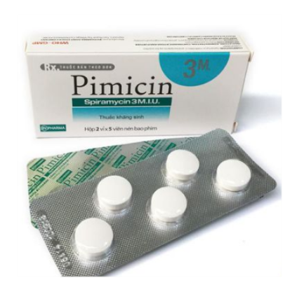 Thuốc kháng sinh Spiramycin - Pimicin