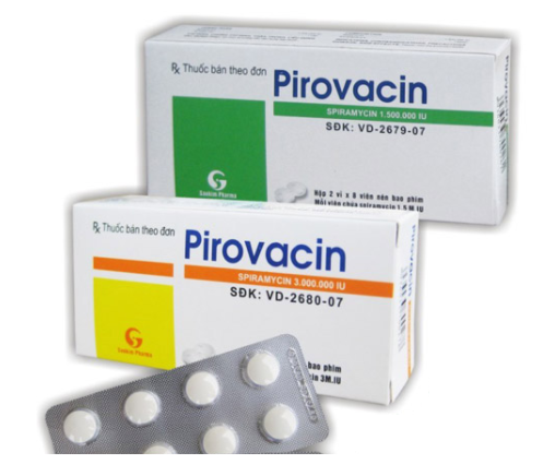 Thuốc kháng sinh Spiramycin - Pirovacin