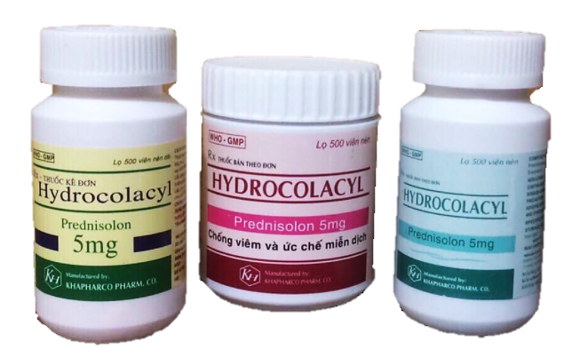 Thuốc kháng viêm - Prednisolone Blue/Hydrocolacyl
