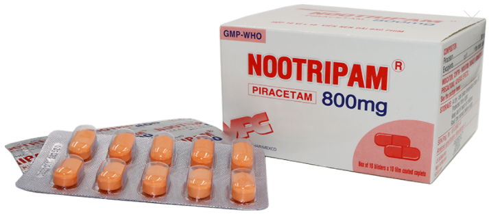 Thuốc trị suy giảm trí nhớ Piracetam - Nootripam