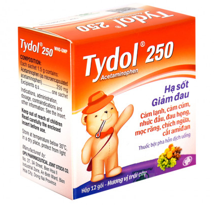 Thuốc hạ sốt Paracetamol - Babyfever/Paramox/Tydol