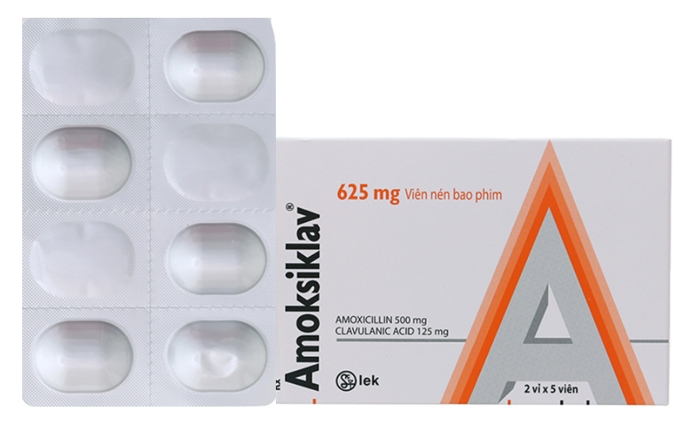 Thuốc kháng sinh diệt khuẩn - Amoksiklav